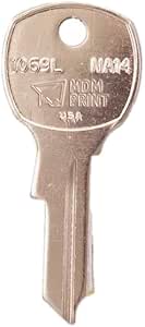 Key Blank, Brass, 4 Pin, PK10 - Amazon.com