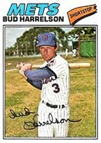 1977 Topps Regular (Baseball) Card# 44 bud harrelson of the New York ...