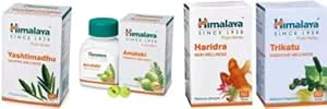 Buy HIMALAYA Yashtimadhu Gastric Amalaki Immunity Haridra Skin and ...
