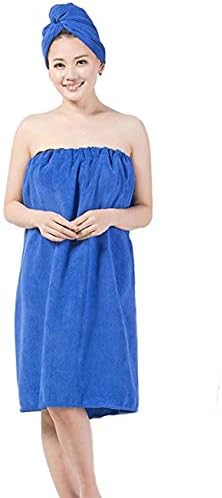 Bathrobe Bath Towel Wrap Womens Wearable Bath Towel Bathtub Shower ...