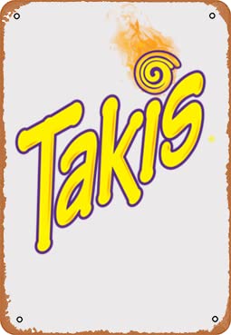 Letreros de lata clásico Takis Fuego omelette Chips Food Snack Gift ...