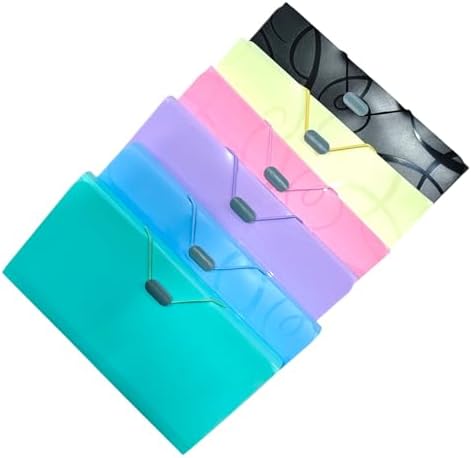 Campio Expanding Cheque Book Holder Case Pouch, 13 Pocket Passbook ...