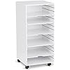 Amazon.com: Simply Tidy 34" White Modular Mobile Panel Tower