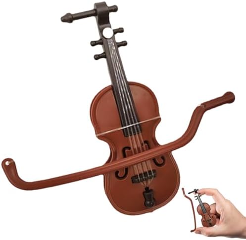 Tiny Mini Violin: Worlds Smallest Decor, Gift for Men & Women, Office ...