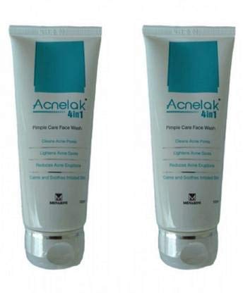 Manat Enterprise Acnelak 4 in 1 Pimple Care Face Wash 100ml : Amazon.in ...