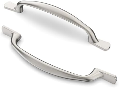 FURNIWARE Pack of 10 Cabinet Handles, 96mm(3.8 Inch) Hole Center ...