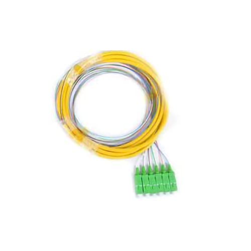 Amazon.com: 6 Strand Fiber Distribution Pigtail, Singlemode, SC/APC ...