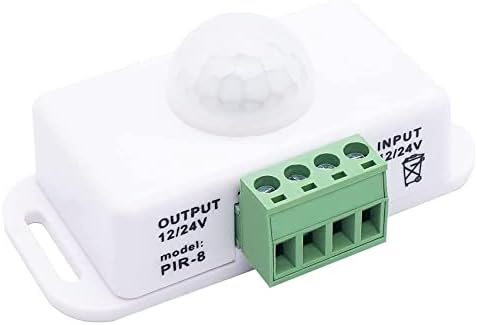 SIGANDG Body Infrared Light Switch,12V-24V PIR Sensor LED Motion Sensor ...