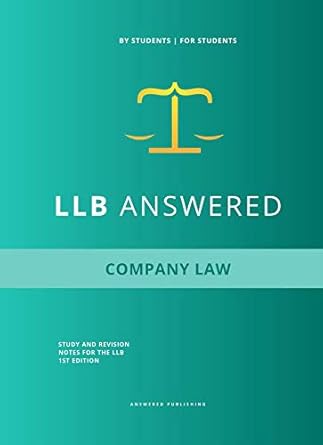 LLB Answered - Company Law Core Guide: Amazon.co.uk: Law Answered ...