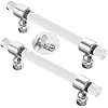 JMCXSM592 2 Packs Cupboard Handles Crystal pulls Cabinet Pulls ...