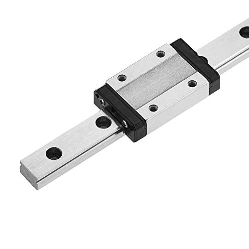 Snapklik.com : MGN12H Mini Linear Rail Guide,200mm Linear Sliding Gide