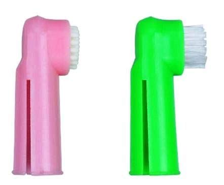 Buy M-PETS Finger Tooth Brush Set (2 in 1) Online at Low Prices in ...