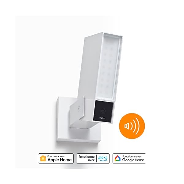 Netatmo Caméra de Surveillance Extérieure Intelligente avec SirÃ¨ne ...