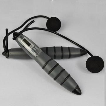 Buy Digital Cordless Skipping Jump Rope Calorie Timer LCD Jumping Rope ...