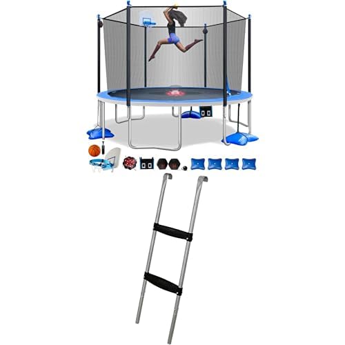 Amazon.com : Bundle of TruJump 14 FT Ultimate MULTIPLAY Heavy Duty ...