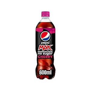 Amazon.com : Pepsi Max Raspberry Cola 600ml : Grocery & Gourmet Food