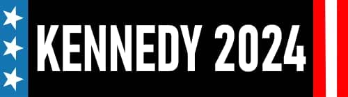 Amazon.com: Robert F. Kennedy 2024 Sticker RFK Jr for President Bumper ...