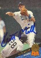 Keith Miller Kansas City Royals 1993 Leaf Autographed Card. This item ...