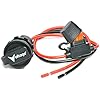 Amazon.com: Voltage SAE Panel Mount Connector Socket with Fuse ...