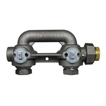 60LT 1-1/2" x 1-1/2" Coned Bypass Meter Bar : Amazon.co.uk: Business ...