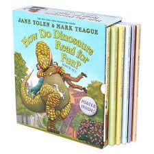 How Do Dinosaurs Read for Fun? Boxed Set with Bonus Poster Inside: Jane ...
