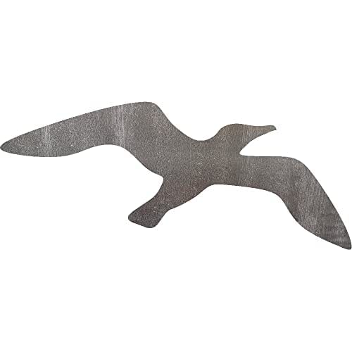Amazon.com: Seagull Design 2 Metal Cutout Shape, Wall Art Decoration ...