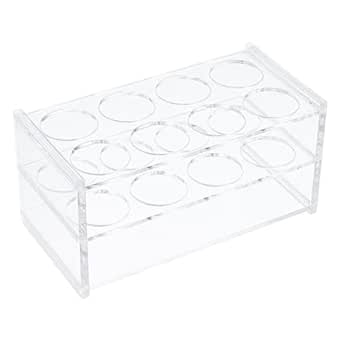 XIAYANG Tube Holder, Multipurpose Lab Tube Holder, Display Acrylic 8 ...