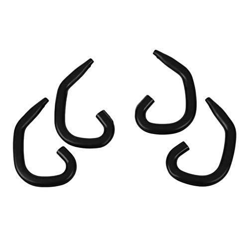 2 Pairs Black Ear Ear Loop Ear Hook Clip for Bluetooth Headset H4E8 ...