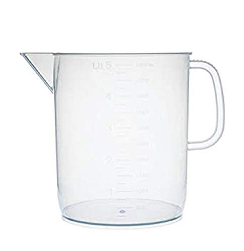 AANIJ® Polylab made Plastic Transparent Measuring 5000 ml Jug for ...