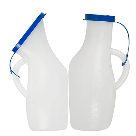 Urine Can with Cap for Men and Women, Urine can for Bedded People and ...