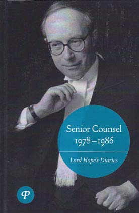 Amazon.com: Senior Counsel 1978-1986 (Lord Hope's Diaries ...