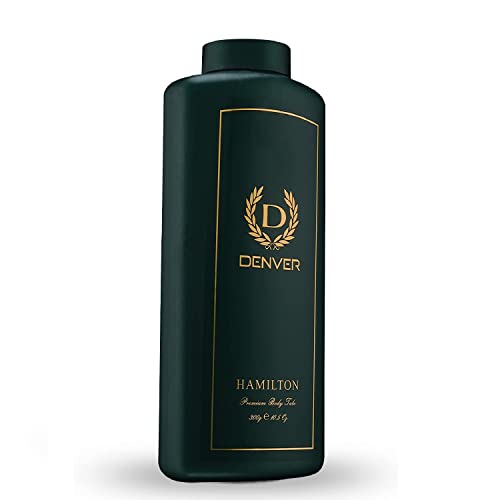 DENVER Hamilton Premium Body Talc- 300GM | Scented Talcum Powder for ...