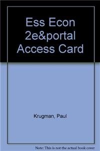 Amazon.com: Essential of Economics & EconPortal Access Card: 9781429291811: Krugman, Paul: Books