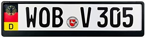 Amazon.com: German Coat of Arms License Plate Flag + Eagle (Wolfsburg ...