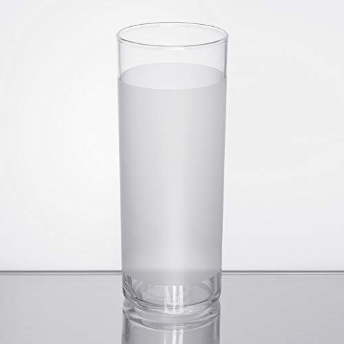 Amazon.com | SET of 6, FROSTED Collins/Zombie Glass 12 oz, Libbey 96/ ...