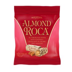 Amazon.com : 4 oz ALMOND ROCA Hang Bag : Toffee Candy : Grocery & Gourmet Food
