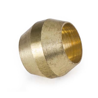 OIl DROP Brass Compression Fitting Sleeves Ferrule Ring for 6mm Tube ...