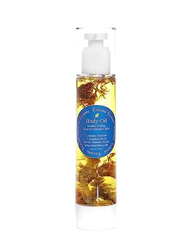 Amazon.com: Eczema Body Oil Macerated in Select Herbs such as Calendula ...