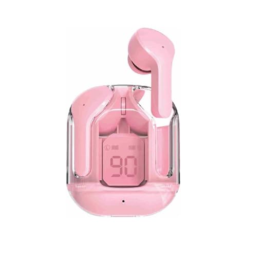 PPSMAX Transparent Ultrapods True Wireless TWS Ultrapods Earbud with ...