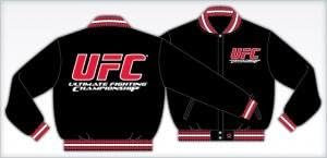 Amazon.com: UFC Adult Wool And Leather 2009 Jacket : Clothing, Shoes ...