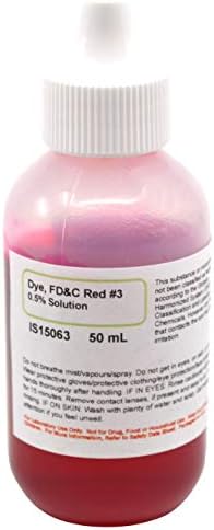 Amazon.com: FD&C Red Dye #3, 50mL - The Curated Chemical Collection ...
