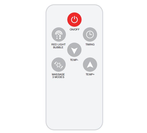 Amazon.com: Collapsible Foot Bath universal remote control : Beauty ...