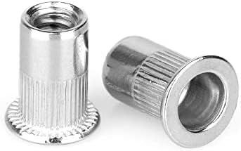 Rivet Nut Zinc Plated M5 Flat Head Metric Threaded Rivetnut, Insert Nut ...
