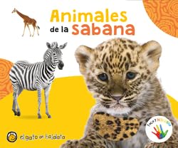 Amazon.com: Animales de la sabana: 9789878202808: AA.VV.: Books