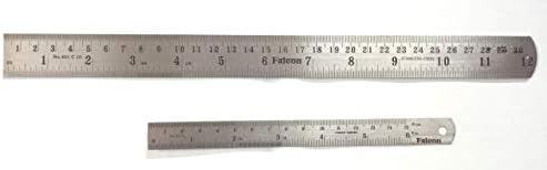 KRISTEEL | Stainless Steel Ruler 600 mm / 24 inch (Pack of 3) [ Model ...