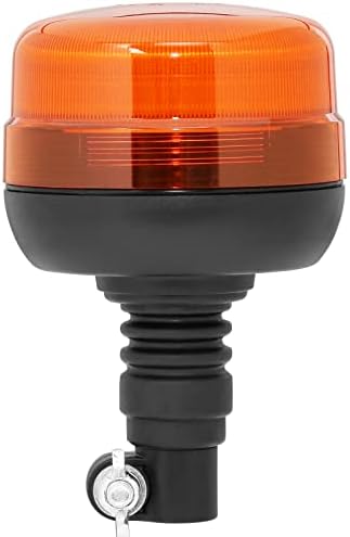 AGRISHOP 12V/24V LED LKW DIN Flexible Blitzleuchte 39LED 19W Einmaliges ...