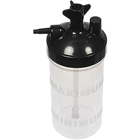 Amazon.com: Oxygen Humidifier Bubbler Bottle - Humidity for Oxygen ...