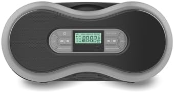 Amazon.com: Core Innovations Portable Bluetooth CD Boombox with Digital ...