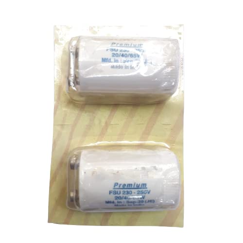 Tube Light Starter 20-65W 220-240V S10 Fluorescent Tube Starters (2 ...