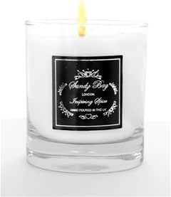 Amazon.com: Sandy Bay Candles Sandy Bay Inspiring Spice Candle (Clear ...